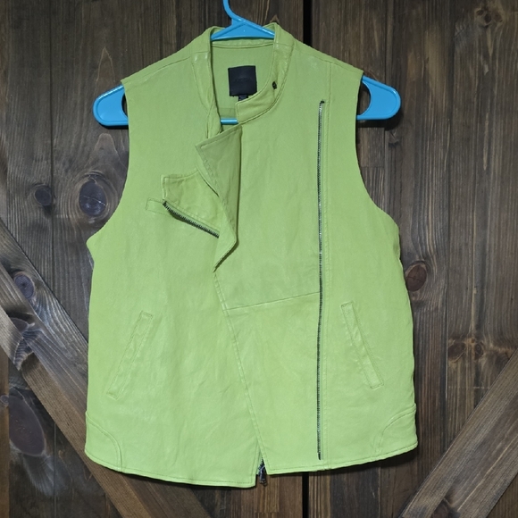 Joe's Jeans | Jackets & Coats | Joes Medium Lime Green Lamb Leather ...